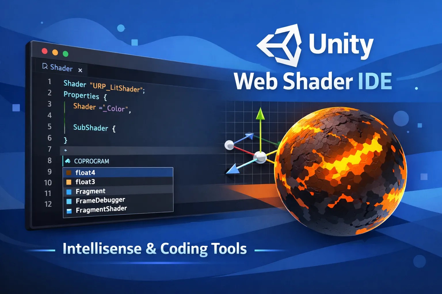 Unity Shader Web IDE | Include Graph Explorer